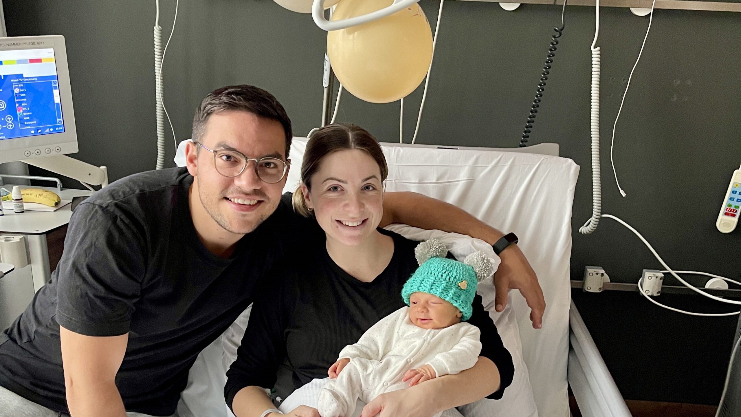 Neujahrsbaby Levin Adam hat sich Zeit gelassen - Darmstadt im Herzen